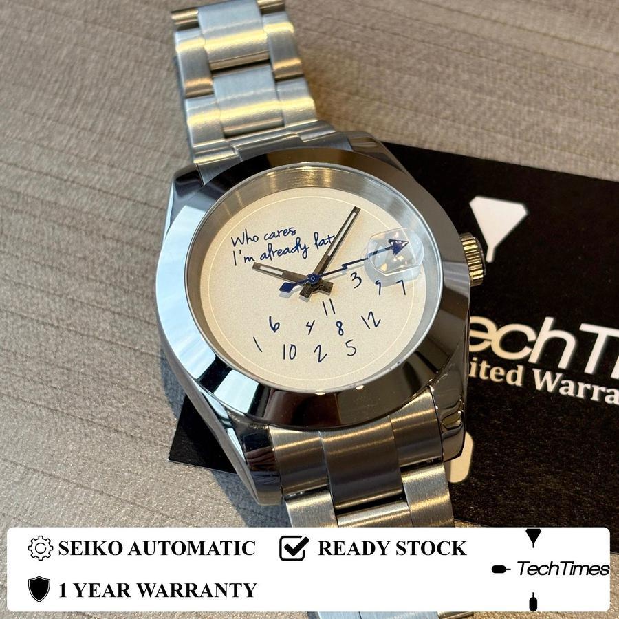 Jual Seiko Datejust Mod Jubilee Who Cares White Datejust NH35 Automatic 36MM | Shopee Indonesia
