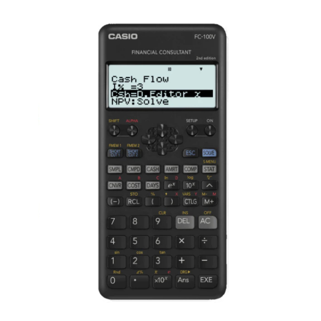 Jual Casio FC 100V - Financial Calculator Garansi 1 tahun | Shopee ...