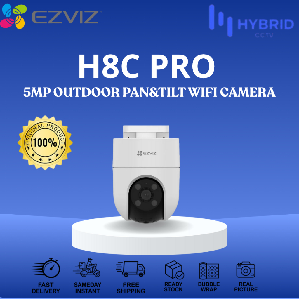 Jual Ezviz H8c Pro 3K 5MP Smart Home Pan & Tilt IP Camera CCTV Outdoor | Shopee Indonesia