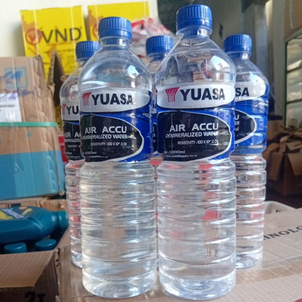 Jual AIR AKI YUASA/AIR ACCU 1 LITER | Shopee Indonesia