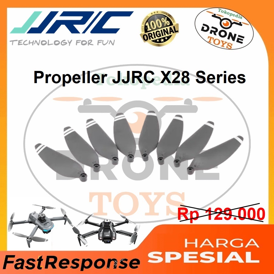 Jual Propeller JJRC X28 Spare Parts Baling Baling Drone JJRC X28 GPS ...