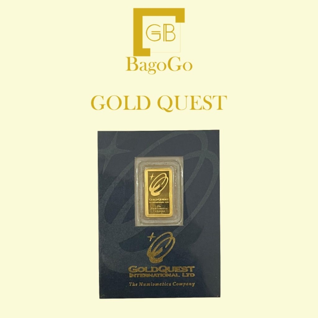Jual Logam Mulia Gold Quest International 1 gram!! Gold Barang ...