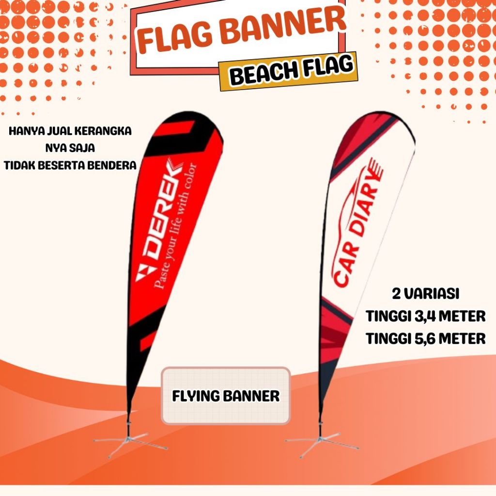 Jual Flag Banner / Flaying Banner / Standing Umbul - umbul / Promosi ...