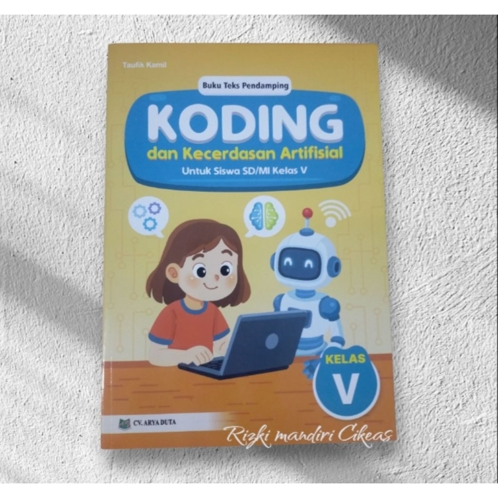Jual buku teks pendamping KODING dan kecerdasan artifisial kurikulum ...