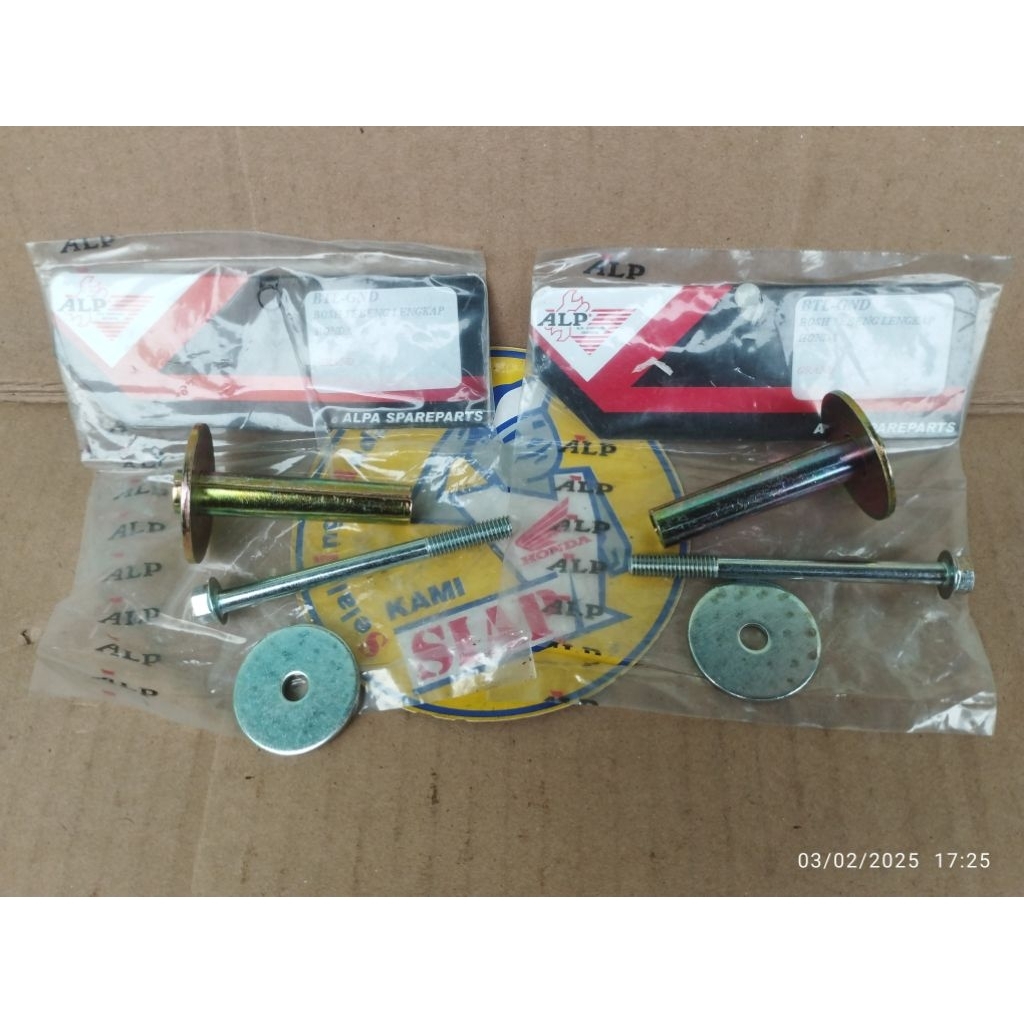 Jual baud baut bos boss bosh tebeng sayap legshield honda astrea grand ...