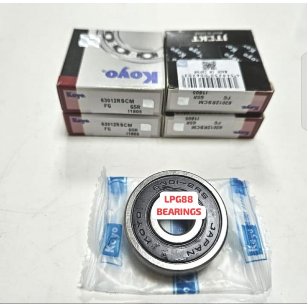 Jual BEARING 6301 2RS KOYO TUTUP KARET 63012RS | Shopee Indonesia