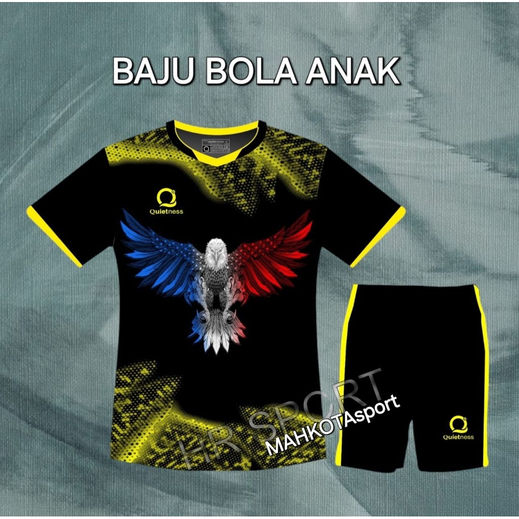 Jual baju Jersey anak2 sepak bola olahraga anak laki-laki bola futsal ...