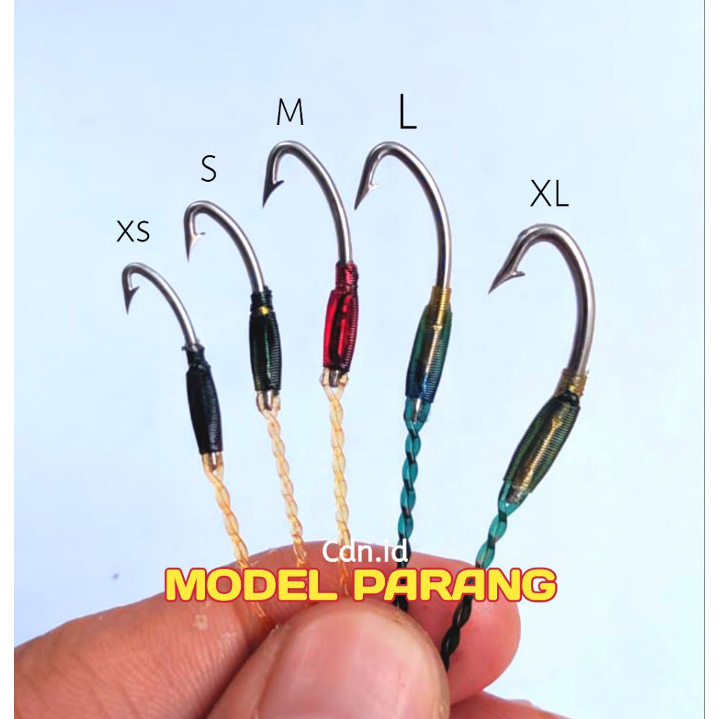 Jual Kail Pancing Urek Belut Sawah Bahan Baja Stainless Steel Tahan ...