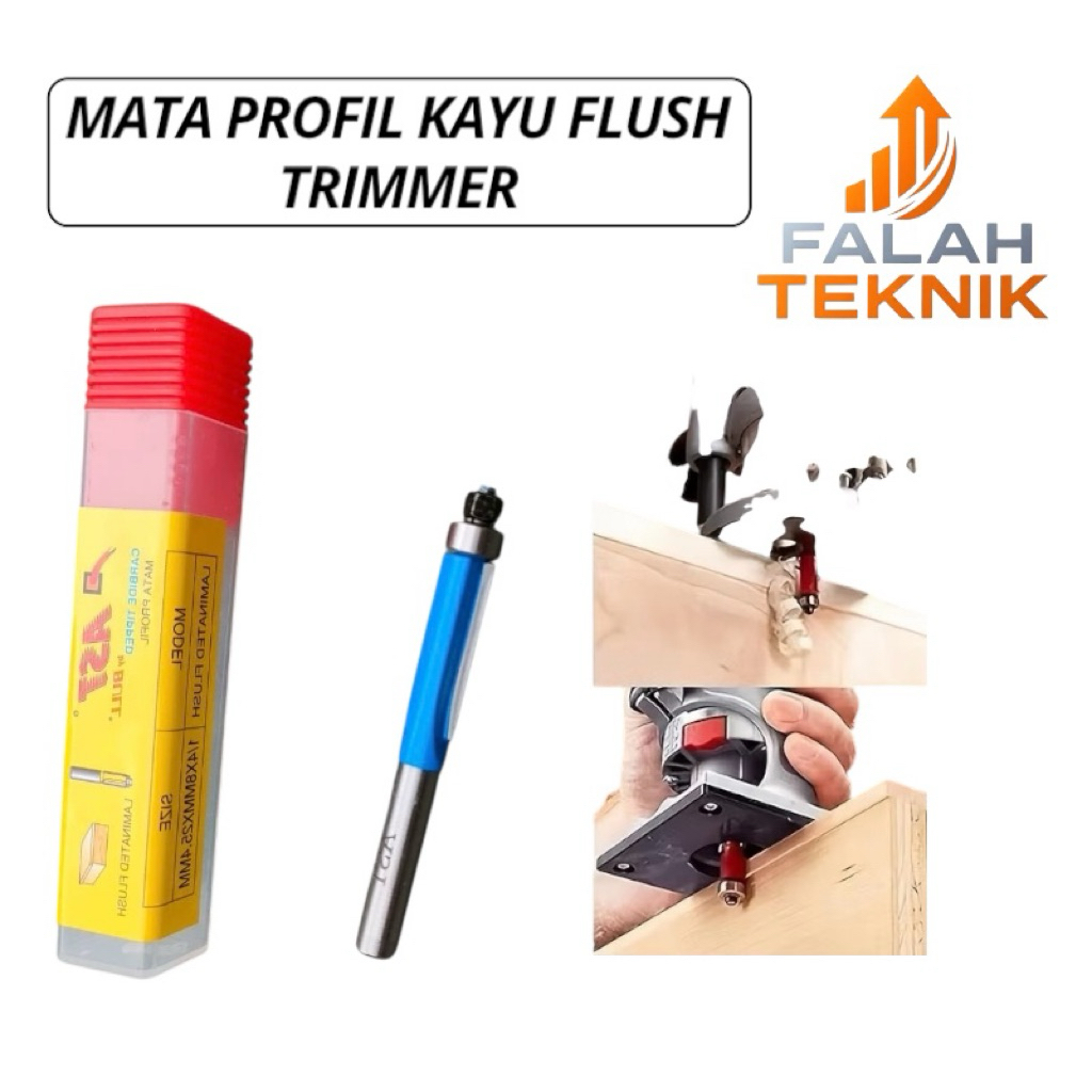 Jual AST Mata Profil Laminated Flush 10mm AST Mata Profil Laminated ...