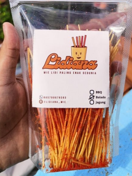 Jual Lidiana. Mi lidi rasa balado 100 gram | Shopee Indonesia