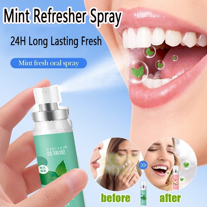 Jual 【100% ORI】Refreshing Mouth Spray Parfum Mulut 20ml Penghilang Bau ...