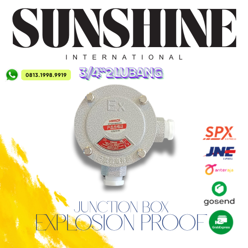 Jual JUNCTION BOX BULAT EXPLOSION PROOF | Shopee Indonesia