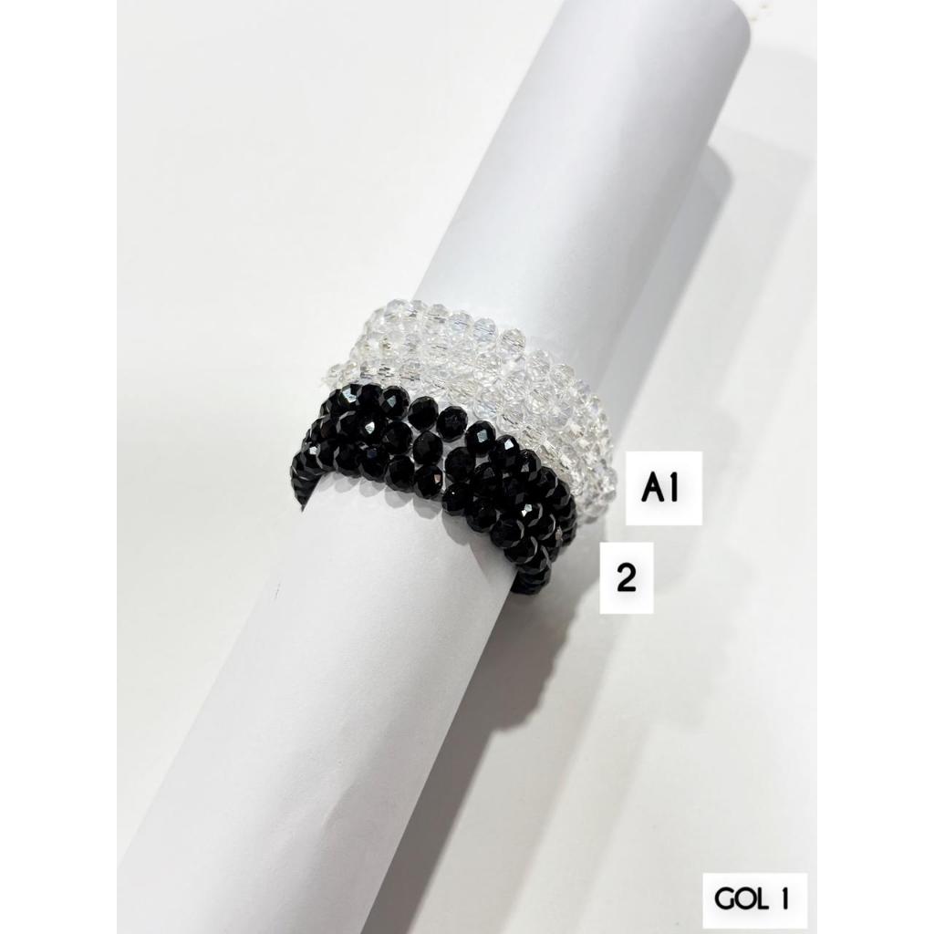 Jual Kristal Ceko Bulat 4 mm warna per 10 strings [1/2] | Shopee Indonesia