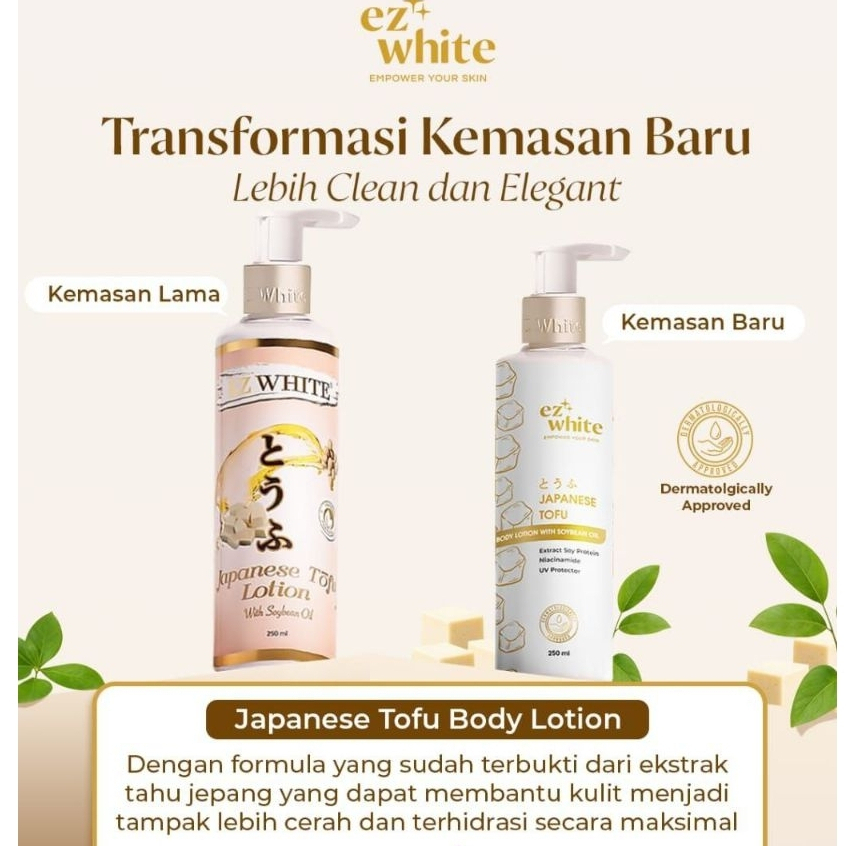 Jual EZ White Japanese Tofu Lotion | Shopee Indonesia