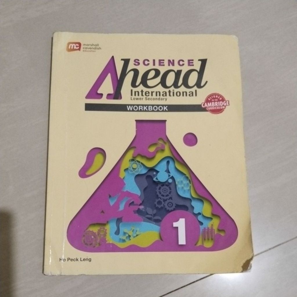 Jual BUKU ORI BUKU SCIENCE AHEAD WORKBOOK 1 PENERBIT MARSHALL CAVENDISH ...