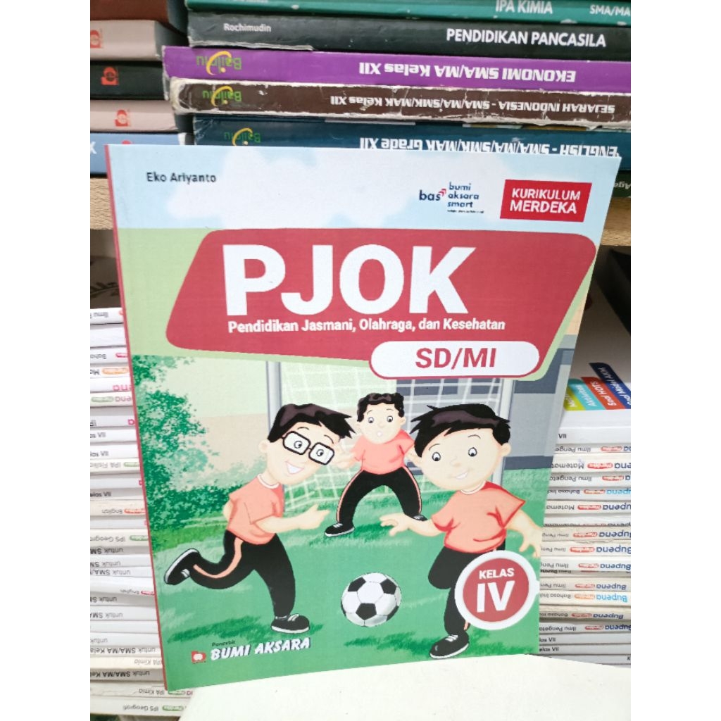 Jual buku PJOK pendidikan jasmani olahraga dan kesehatan untuk SD kelas ...