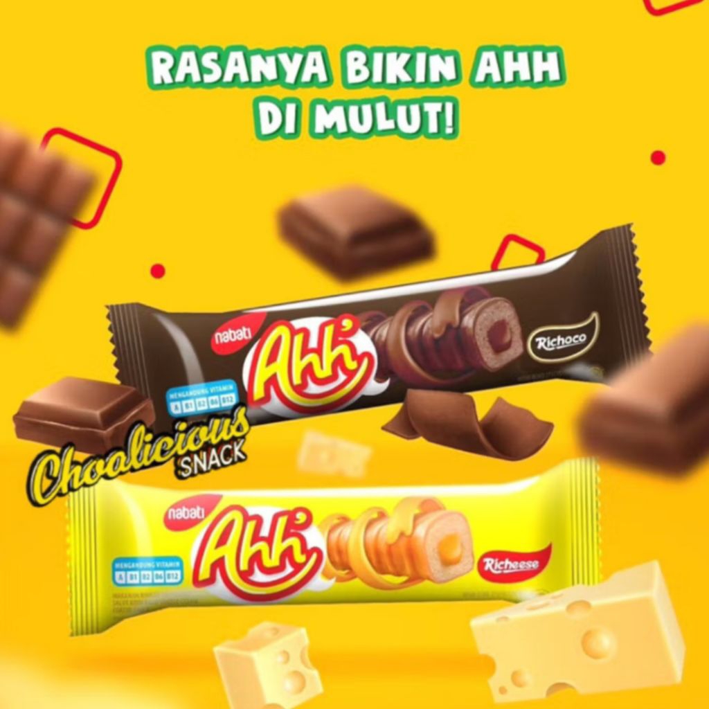 Jual Satu Sachet Nabati AHH - Snack /Cemilan / Makanan Ringan 20x5gr ...