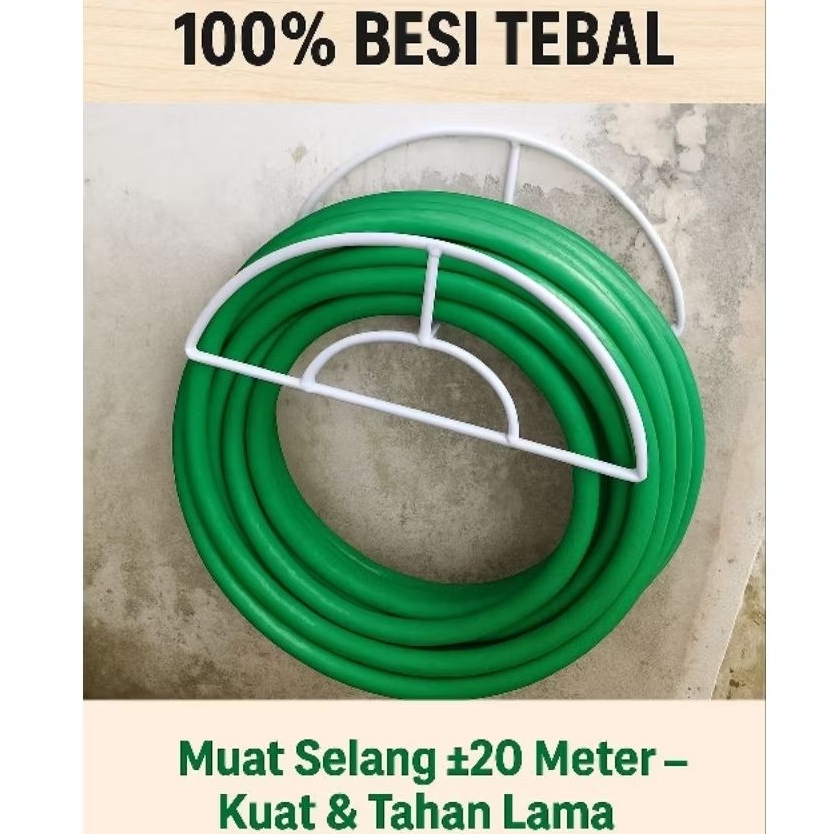 Jual Gantungan Selang Air Besi Tebal – Bukan Plastik – Muat ±20 Meter ...