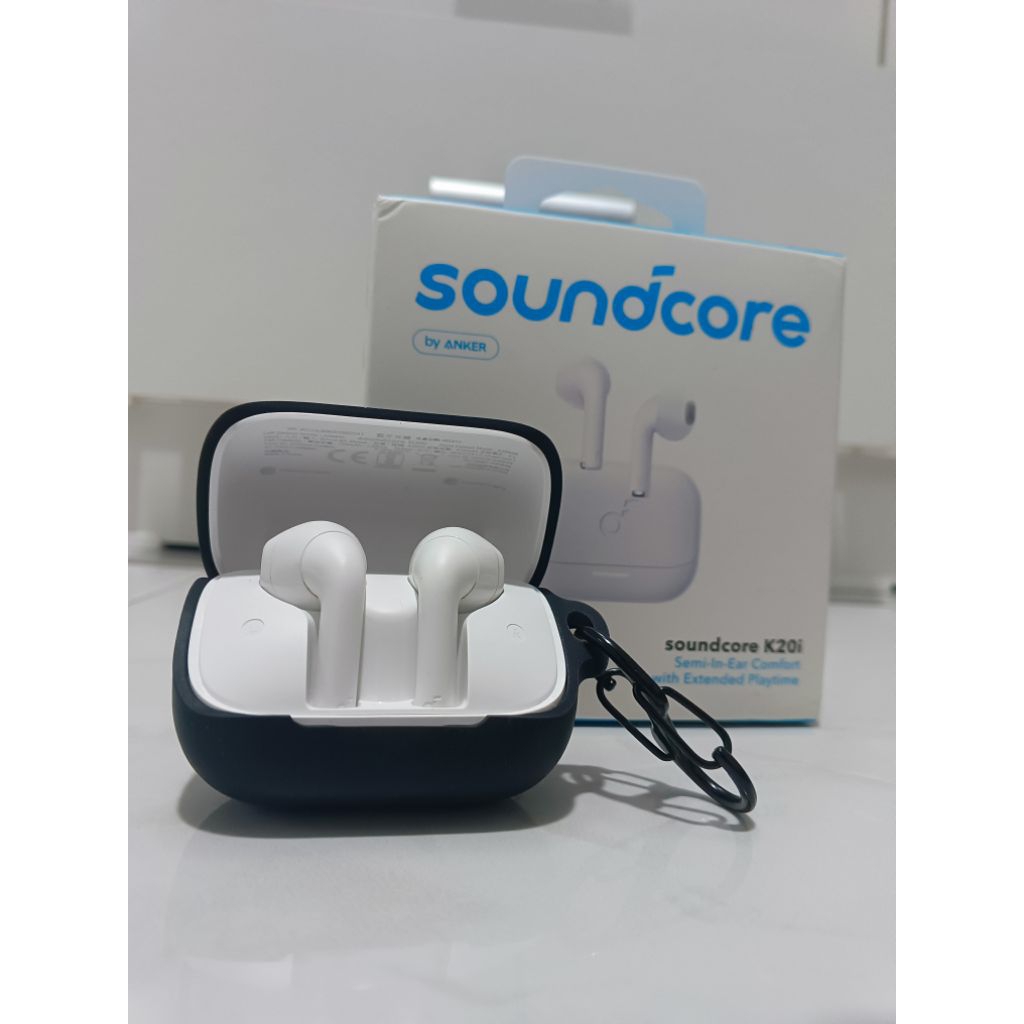 Jual TWS HALF EAR SOUNDCORE K20i + CASE (second) | Shopee Indonesia