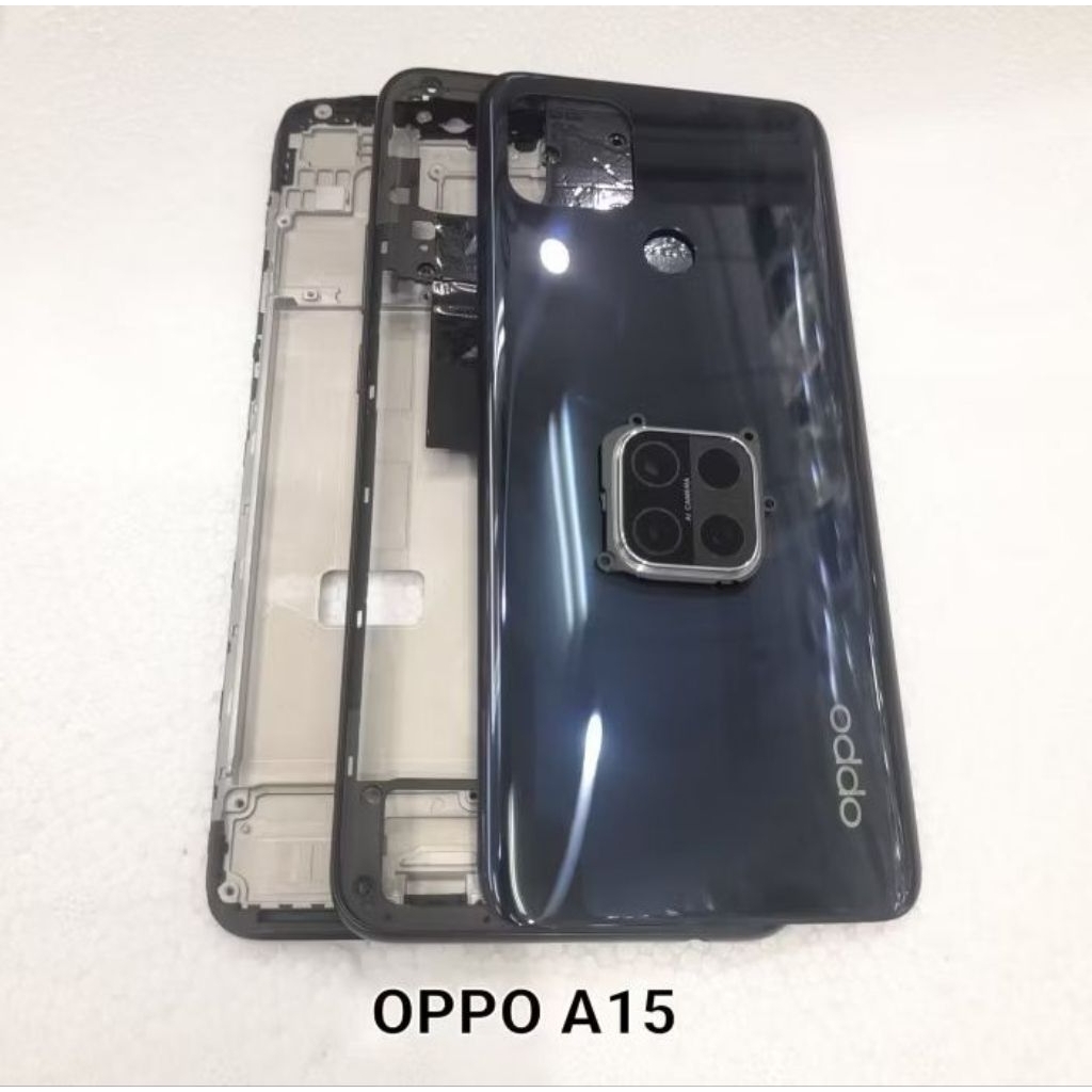 Jual Casing Housing Kesing Full Set OPPO A15 CPH2185 BackDoor Tutup ...