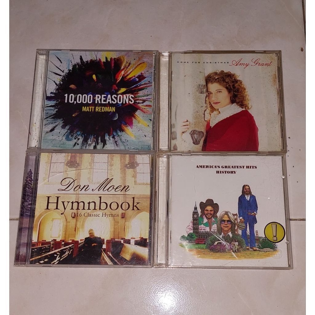 Jual cd MATT REDMAN-10,000 Reasons / AMY GRANT-Home For Christmas / DON ...