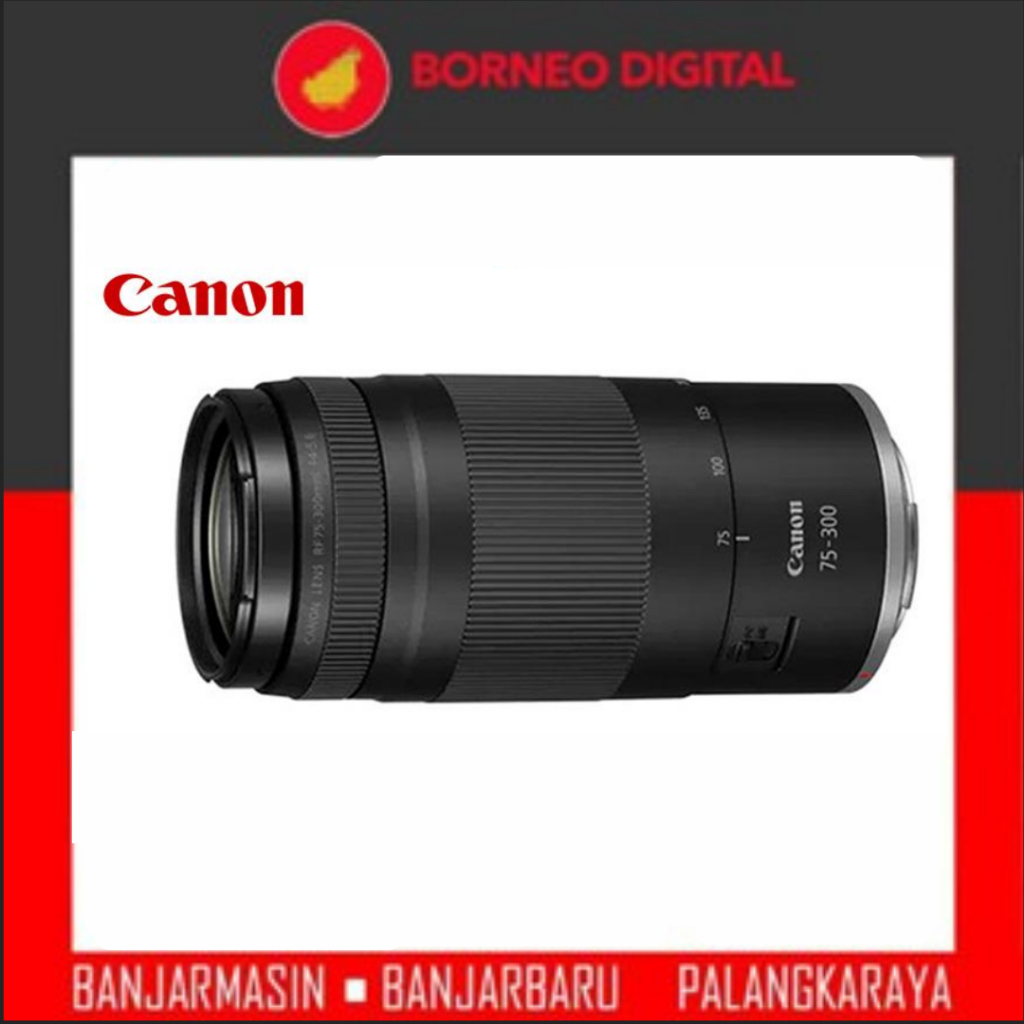 Jual Canon Lens RF 75-300 mm f4-5.6 Lensa Mirrorless Fullframe Mounting RF | Shopee Indonesia