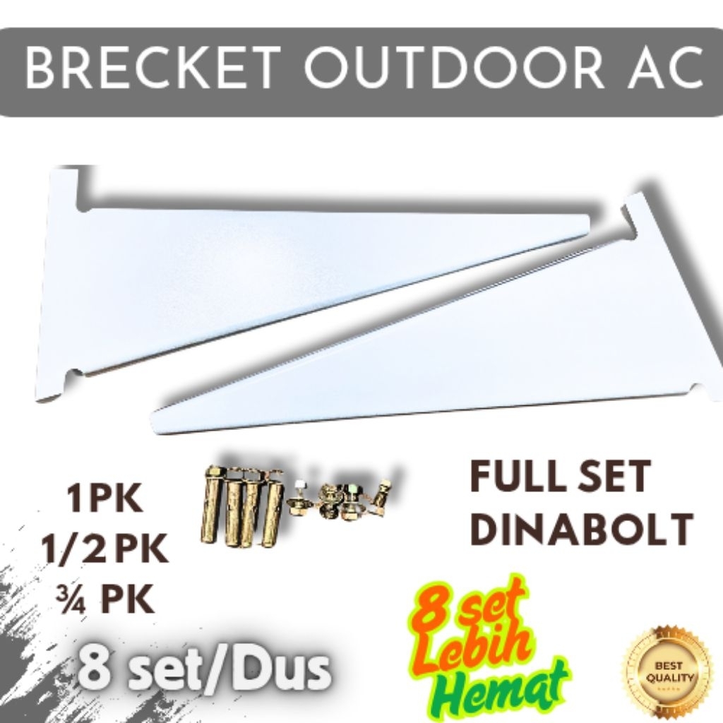 Jual Brecket outdoor Ac 1/2 PK 3/4 PK sampai 1 PK/ dudukan ac outdoor ...