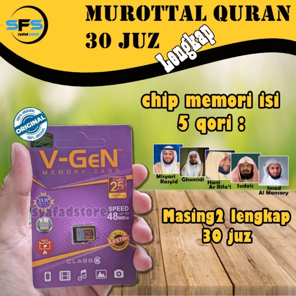 Jual Chip Memori Card Micro SD isi Murotal Quran 30 Juz | Shopee Indonesia