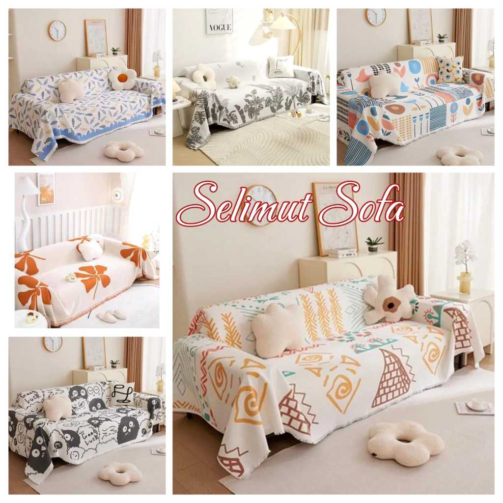 Jual Selimut penutup sofa / Handuk sofa blanket / Anti debu / Cover sofa selimut | Shopee Indonesia