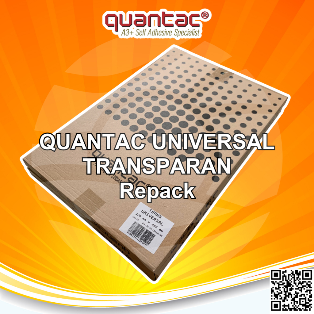 Jual QUANTAC SKBP | UNIVERSAL Sticker Vinyl A3+ Stiker Digital Print ...