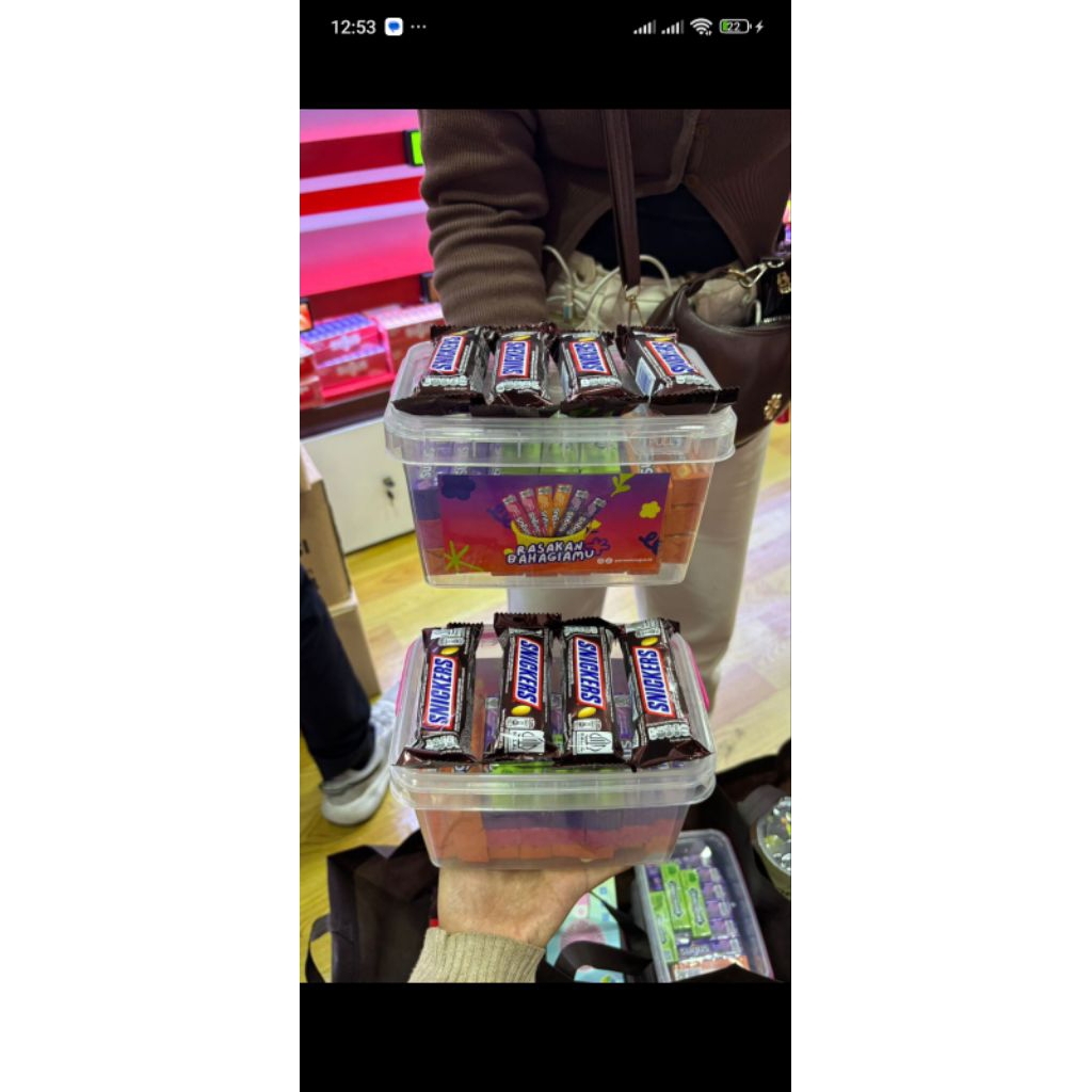 Jual permen sugus isi 24pcs + snickers 4pcs | Shopee Indonesia