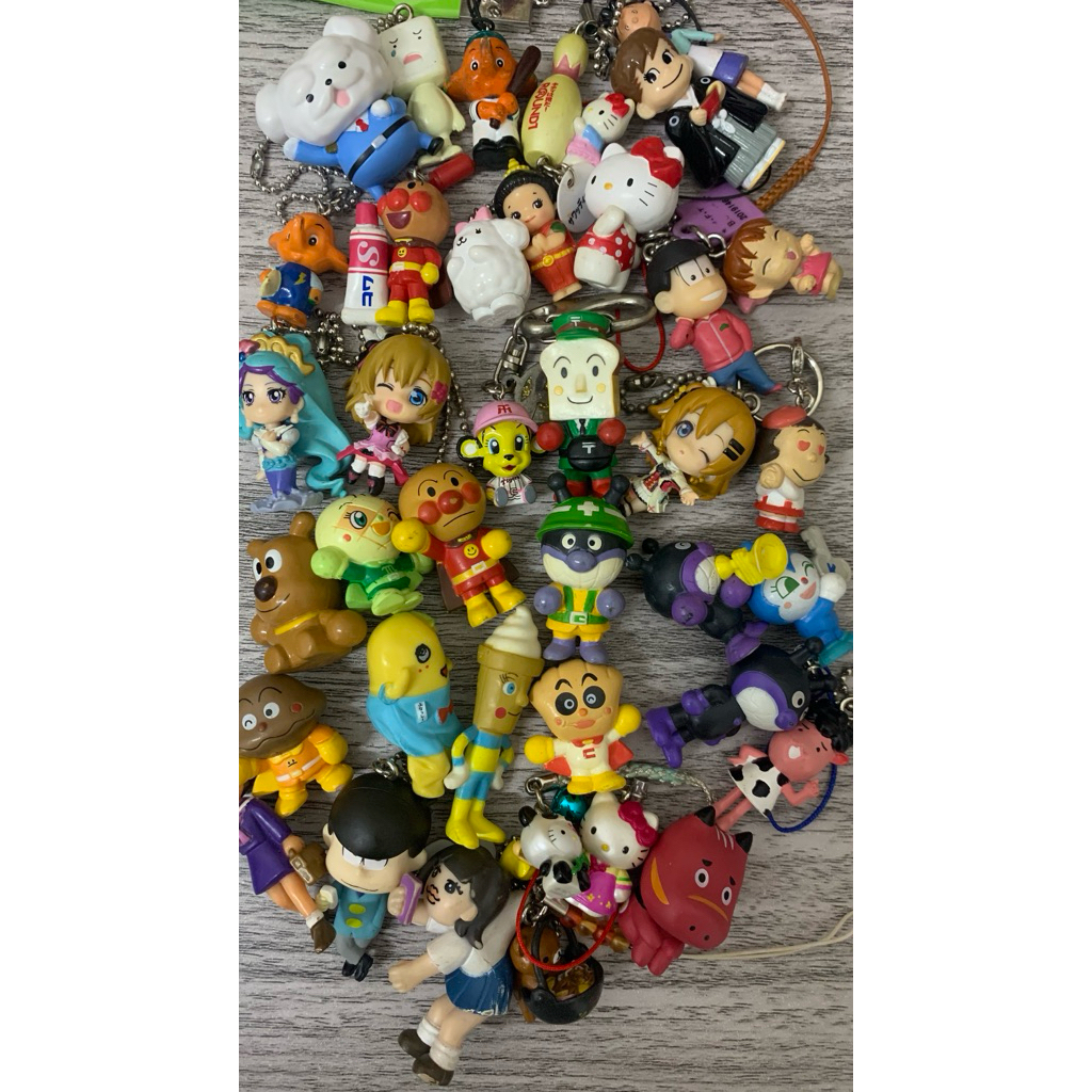 Jual Trinkets Keychain Jepang Anpanman Sato Anime dll | Shopee Indonesia