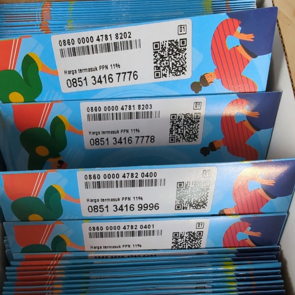 Jual L ) Nomor Cantik ByU 3GB. Segel belum registrasi bisa diregistrasi ...