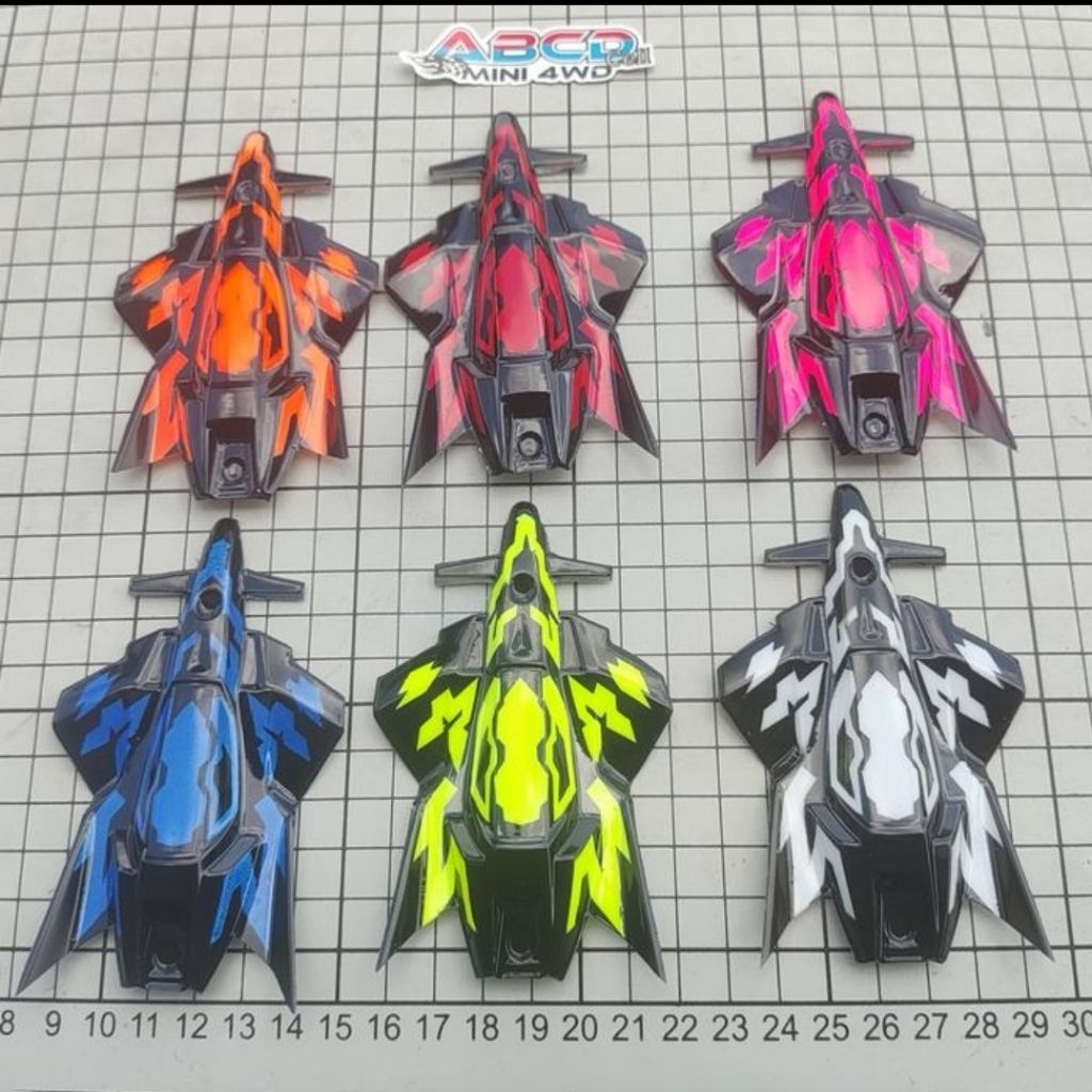 Jual Tamiya body sto winning bird motif custom glossy rep | Shopee ...