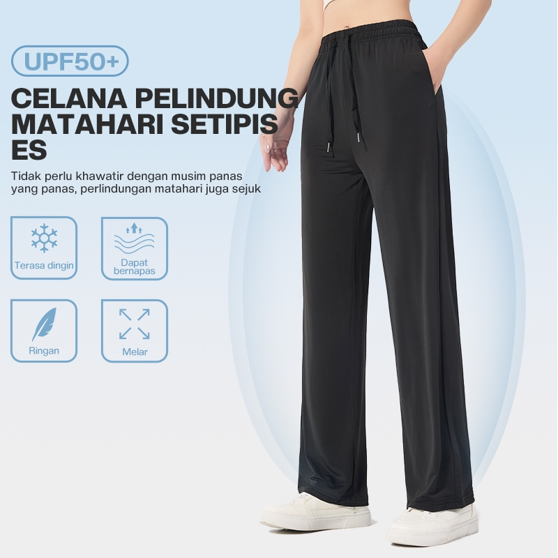 Jual RAGA Celana Training Wanita Celana Olahraga Longgar Jogging Gym ...