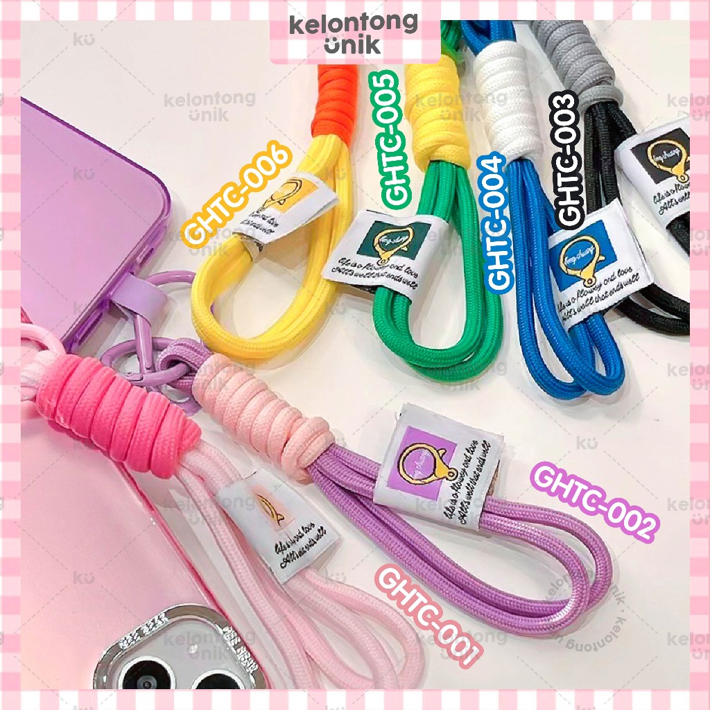 Jual KELONTONG UNIK | 𝗖𝗢𝗟𝗢𝗥𝗙𝗨𝗟 - Charm Wrist Holder/ Tali Gantungan ...