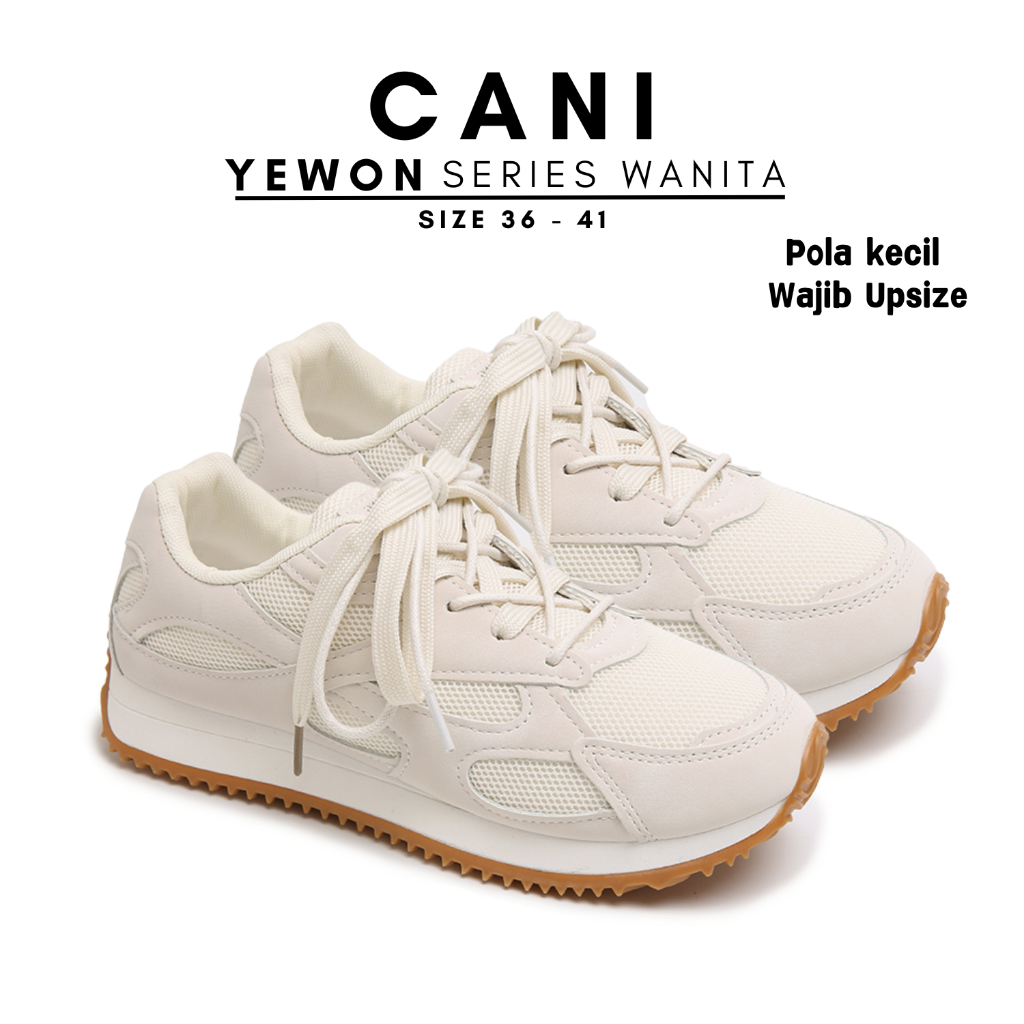 Jual CANI CANI Yewon Sepatu Sneakers Wanita Casual Stylish Shoes C9010 ...
