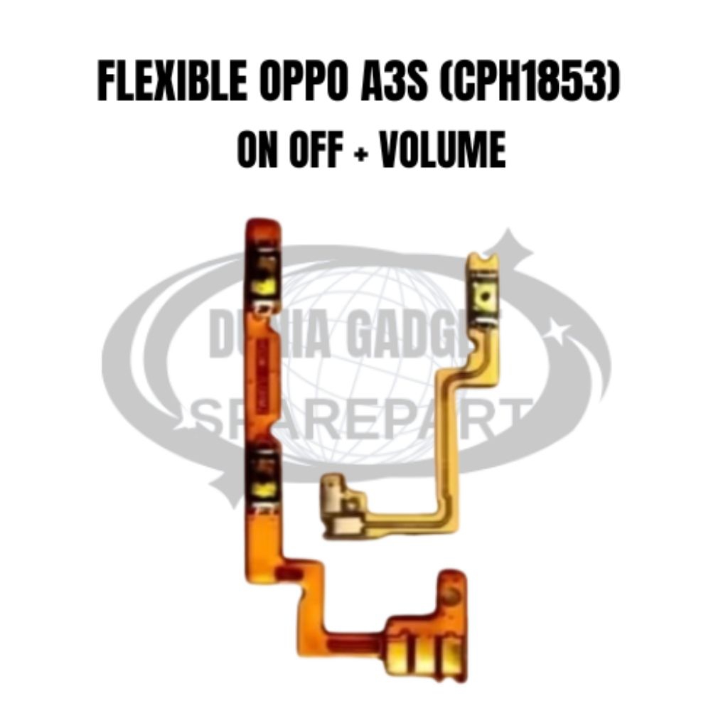 Jual FLEXIBLE OPPO A3S CPH1853 ON OFF + VOLUME 100% ORIGINAL | Shopee Indonesia