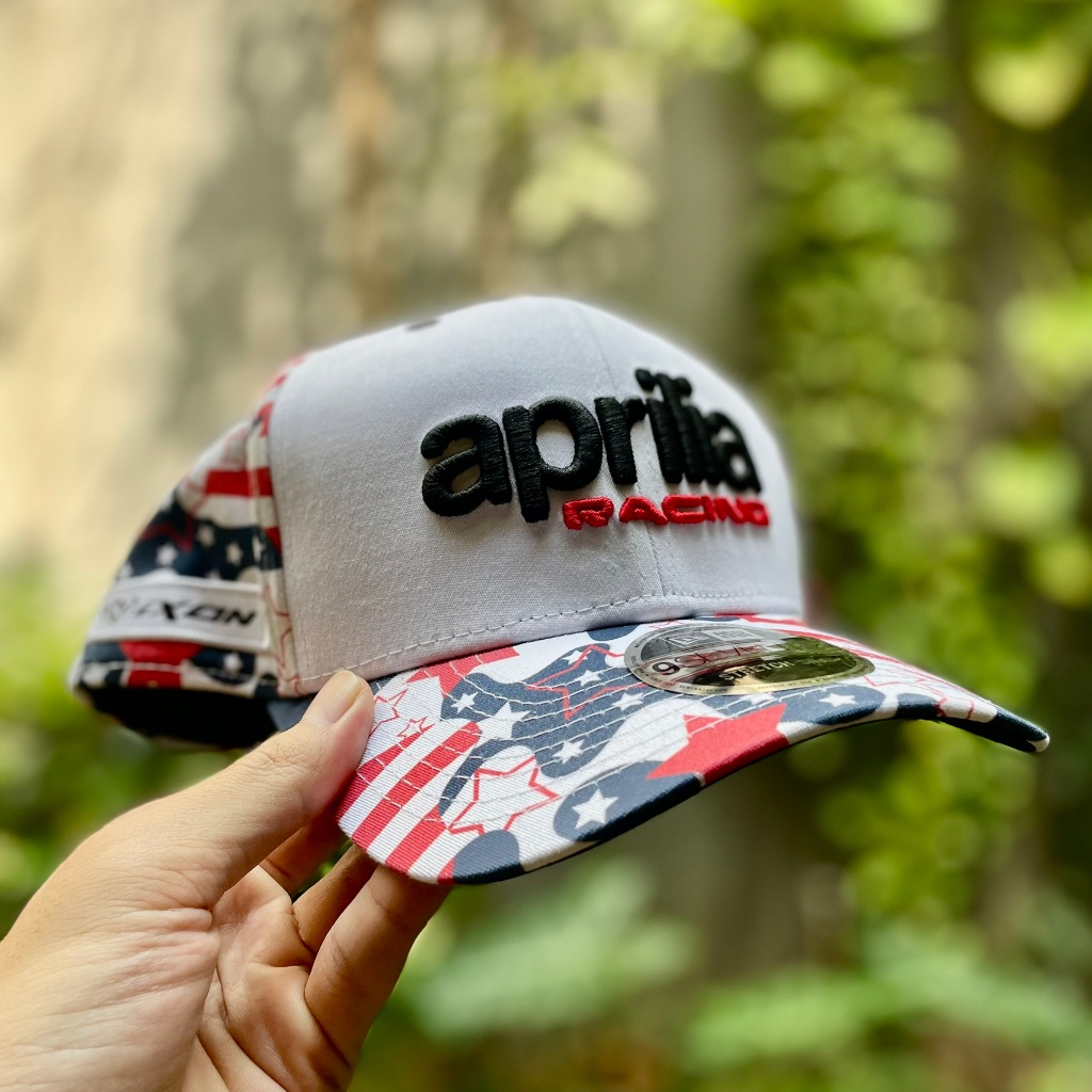 Jual Topi Aprilia Racing Austin GP Caps 2025, MotoGP Original New Era ...