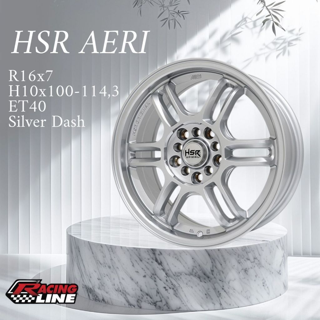 Jual Velg Racing Mobil Ring 16 HSR AERI Lebar 7 untuk sienta altis new ertiga innova dll ...
