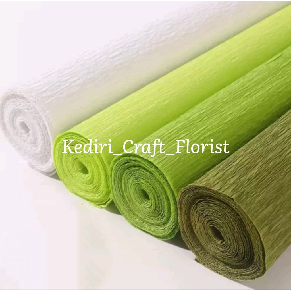 Jual 1 Roll Kertas Krep - Kertas Crepes 50 x 250 cm - Kertas Import 50 ...
