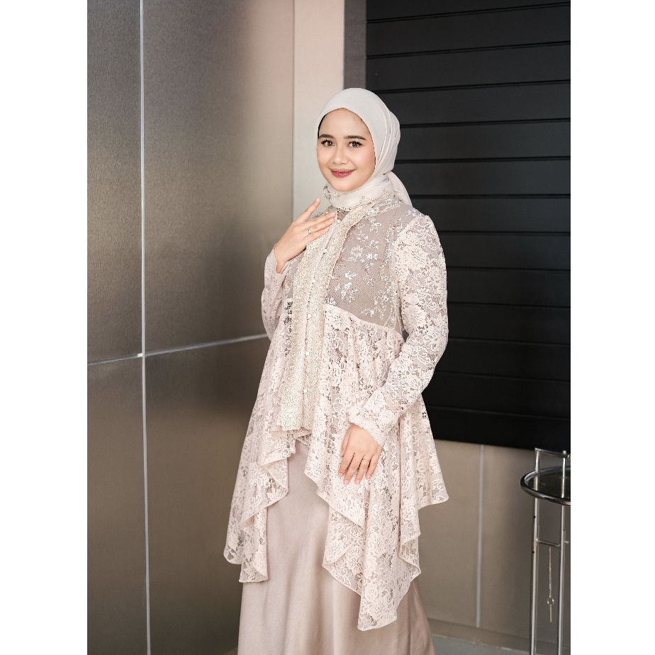 Jual Serayaofficiall Dania Kebaya Outer Atasan Wanita bahan burkat ...