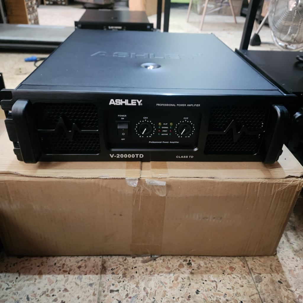 Jual Power Amplifier Ashley V20000TD V 20000 TD Class TD | Shopee Indonesia