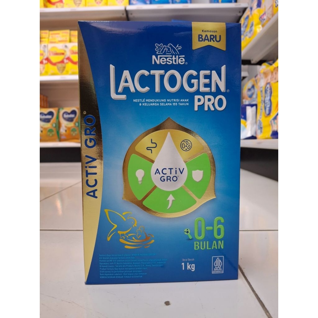 Jual Nestle LACTOGEN PRO 0-6 Bulan ACTiVGRO Susu Formula Original 1kg ...