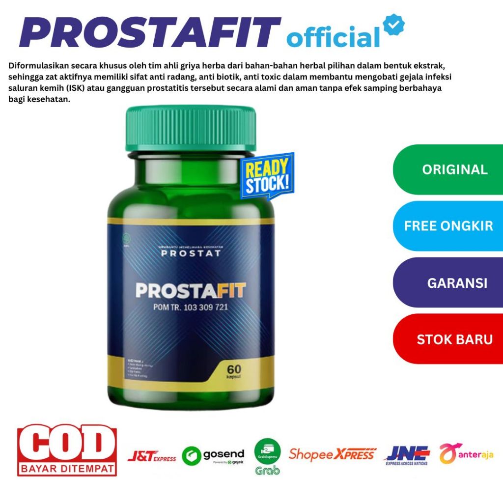 Jual Prostafit Kapsul Herbal Alami Solusi Keluhan Masalah Prostad Buang ...
