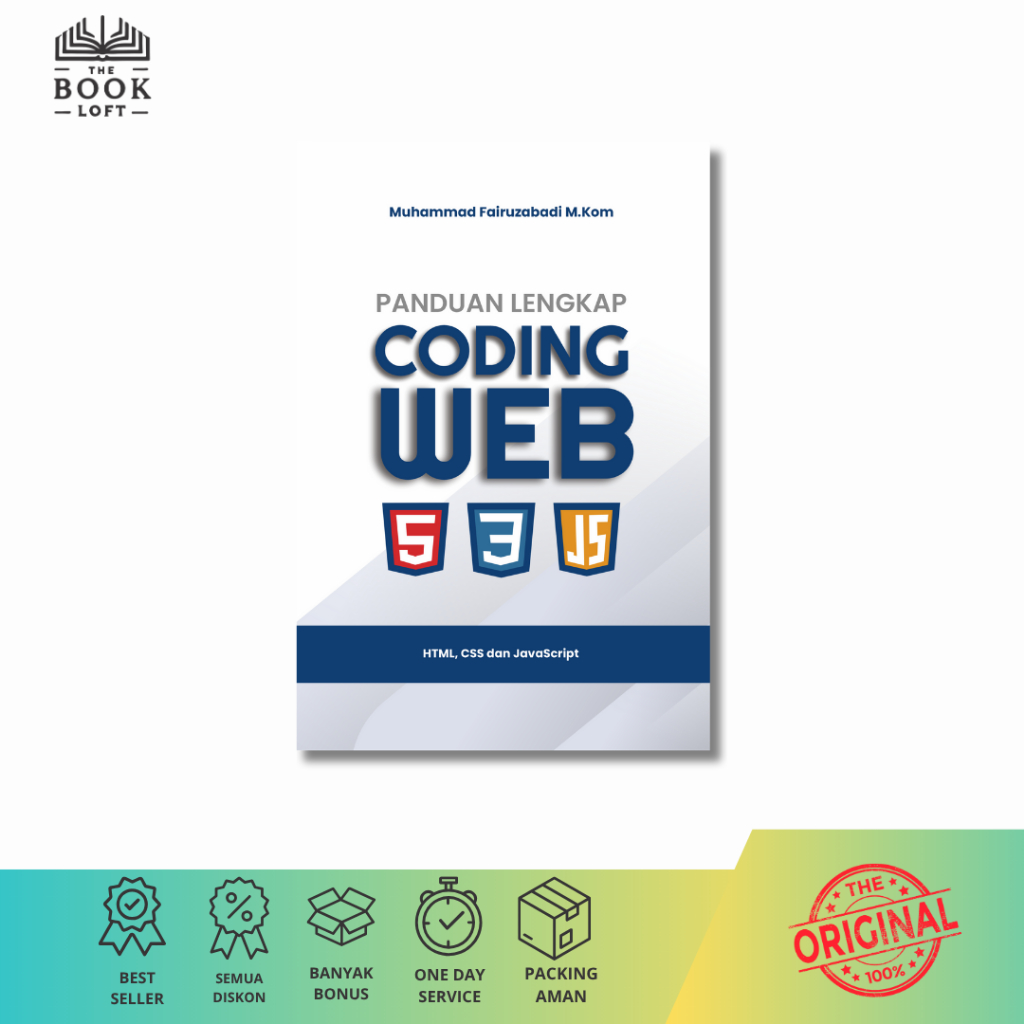 Jual Panduan Lengkap Coding WEB : HTML, CSS, dan JavaScript - Muhammad Fairuzabadi M.Kom - Yash ...