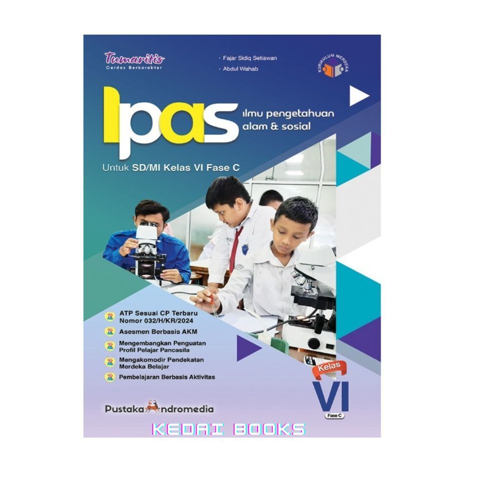 Jual Modul Tumaritis Kelas 6SD IPAS kurikulum Merdeka Pustaka ...