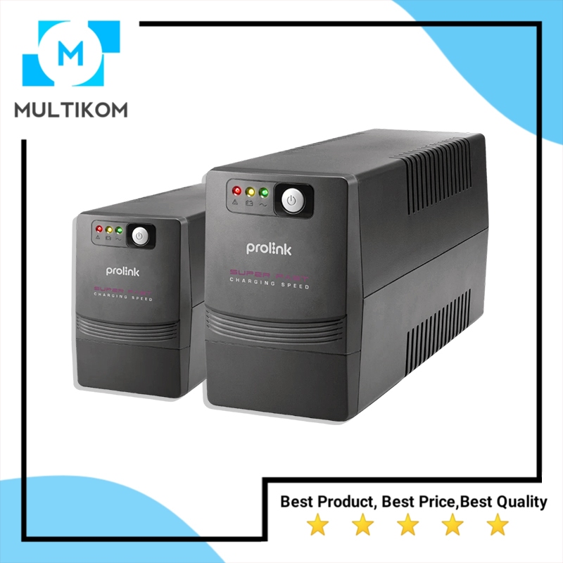 Jual Prolink 650VA Line Interactive UPS Super Fast Charging Universal ...