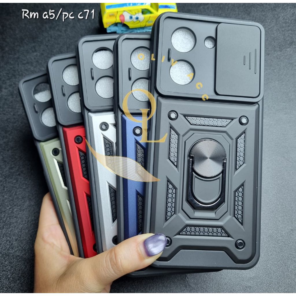 Jual case redmi a5 13c 14c poco c71 c75 c65 transformer slide case 2in1 ...