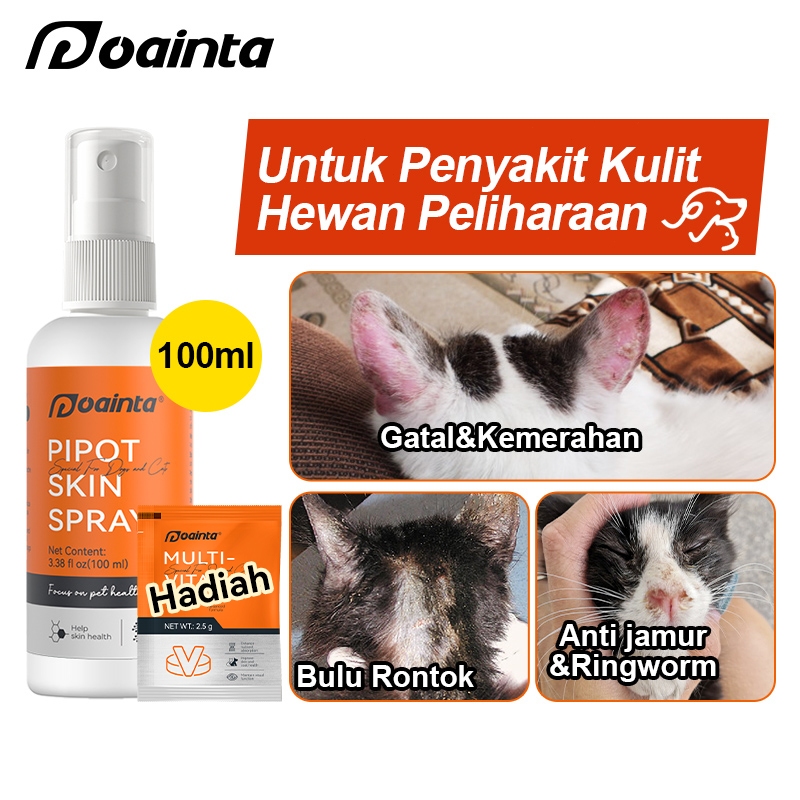 Jual DimasStorr PUAINTA i Jamur Pipot Spray Kulit Untuk Anjing dan ...